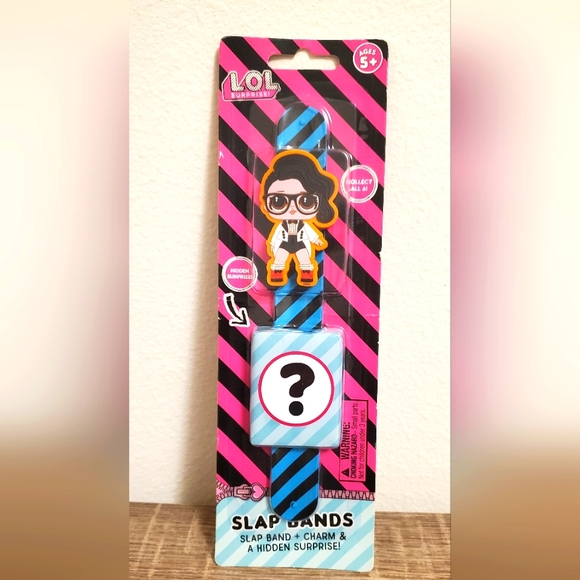 L.O.L. Surprise! | Toys | Lol Surprise Slap Band With Charm Pink And ...